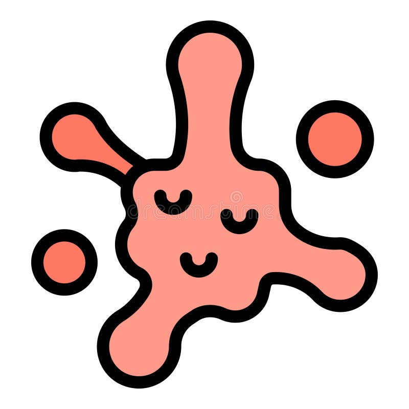 Paint Splash Icon Vector Flat Stock Vector - Illustration of thin ...