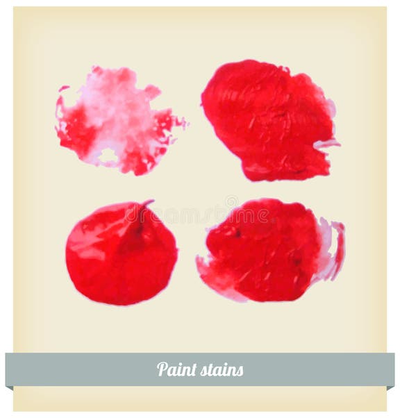 Paint splats stock vector. Illustration of liquid, drop - 28870202