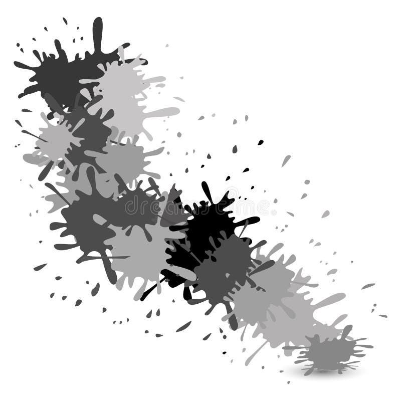 Paint splatter icon image stock illustration. Illustration of droplet ...