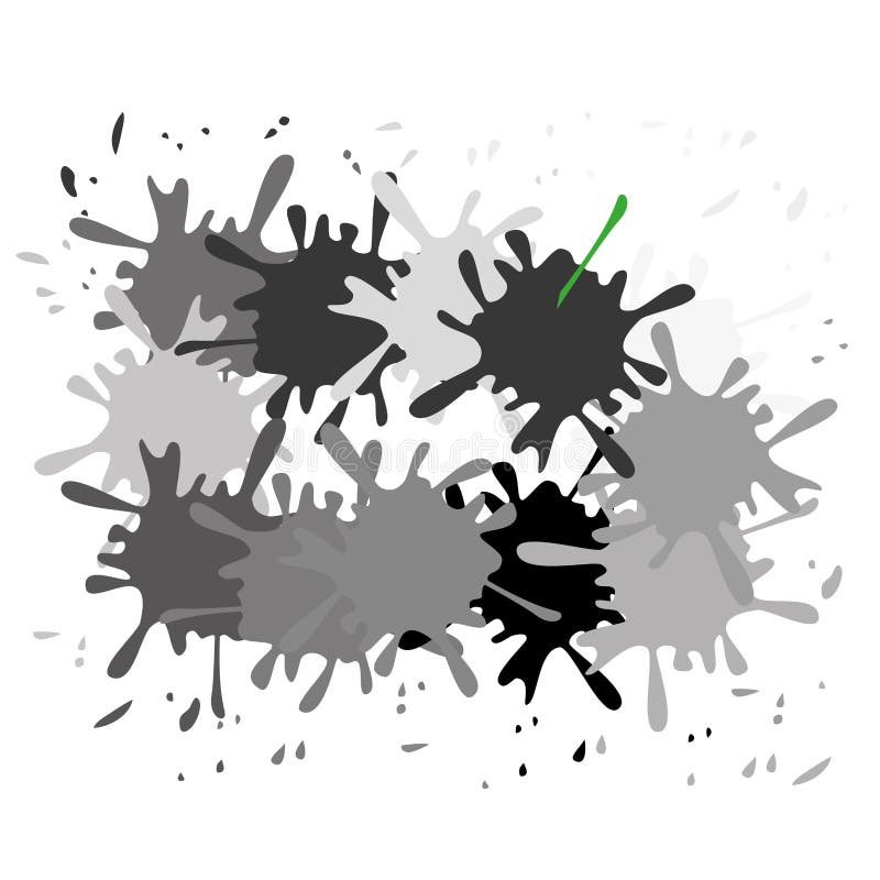 Paint splatter icon image stock illustration. Illustration of bright ...