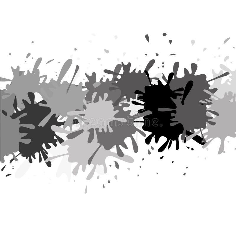 Paint splatter icon image stock illustration. Illustration of grunge ...