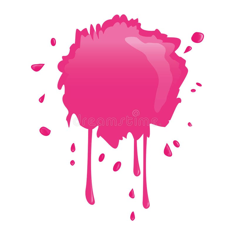 Paint Splatter Png Pink