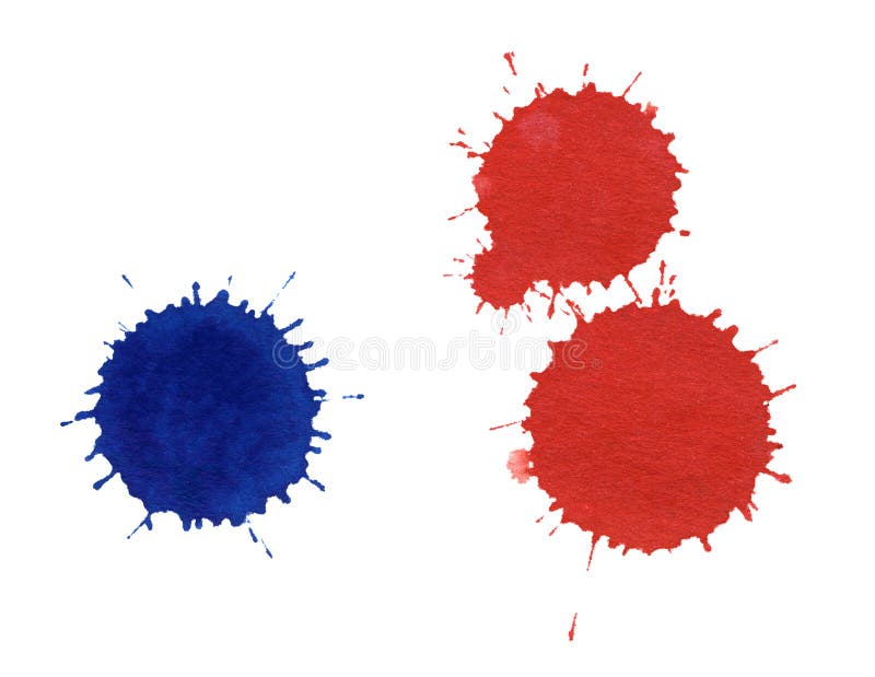 Paint splatters stock illustration. Illustration of aquarelle - 56597356