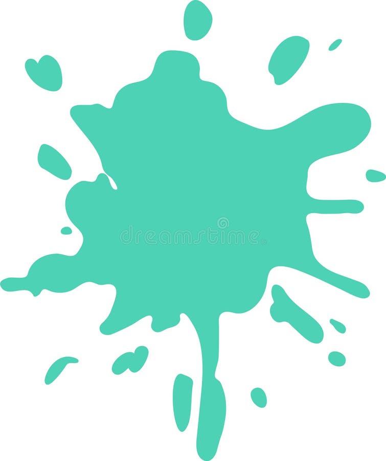 Paint Splutter Icon stock vector. Illustration of drop - 312543976