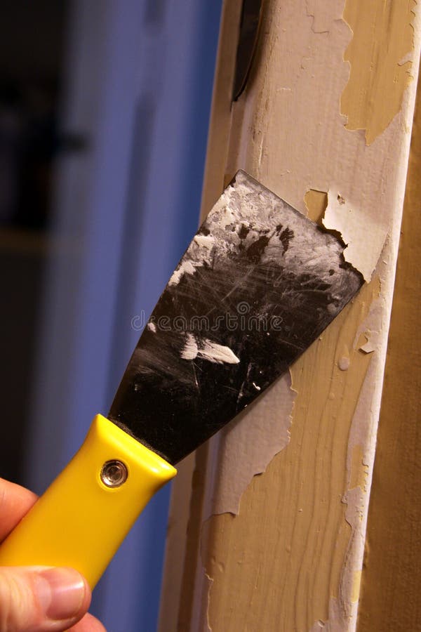 Paint Stripping stock image. Image of painting, remove - 10028249