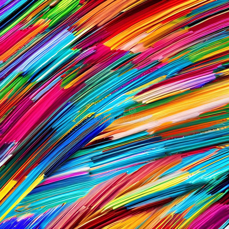 278 Paint Strokes: an Expressive and Artistic Background Featuring ...