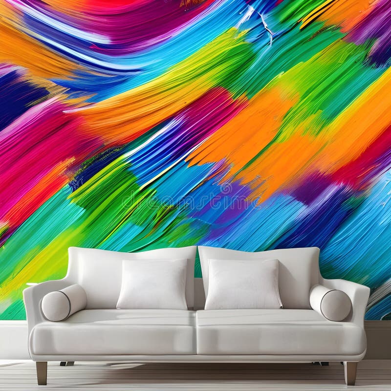 278 Paint Strokes: an Expressive and Artistic Background Featuring ...