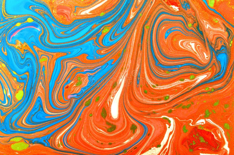 Paint swirl. stock photo. Image of swirled, white, color - 190081054