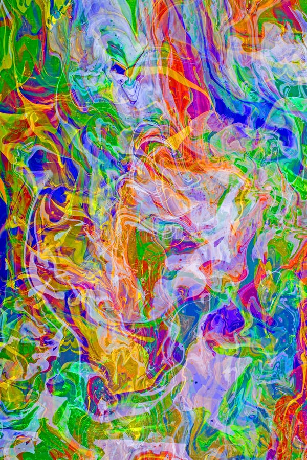 Paint swirls stock image. Image of orange, swirly, wallpaper - 27400175