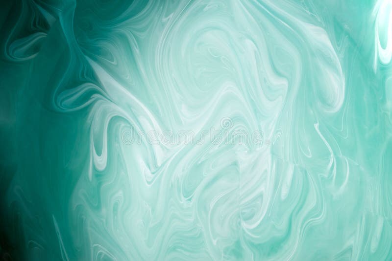 Paint Texture White Turquoise Marble Pattern Abstract Stock Image ...