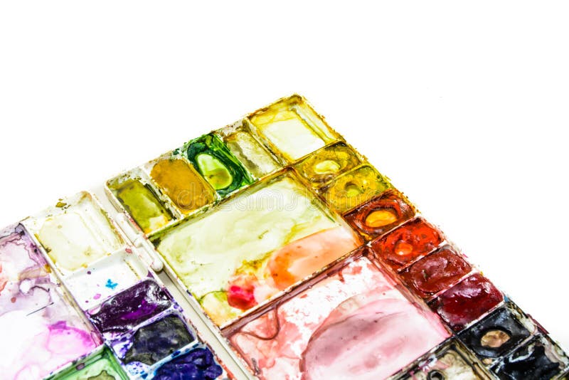 Paint tray stock image. Image of abstract, creative, isolated - 36958597