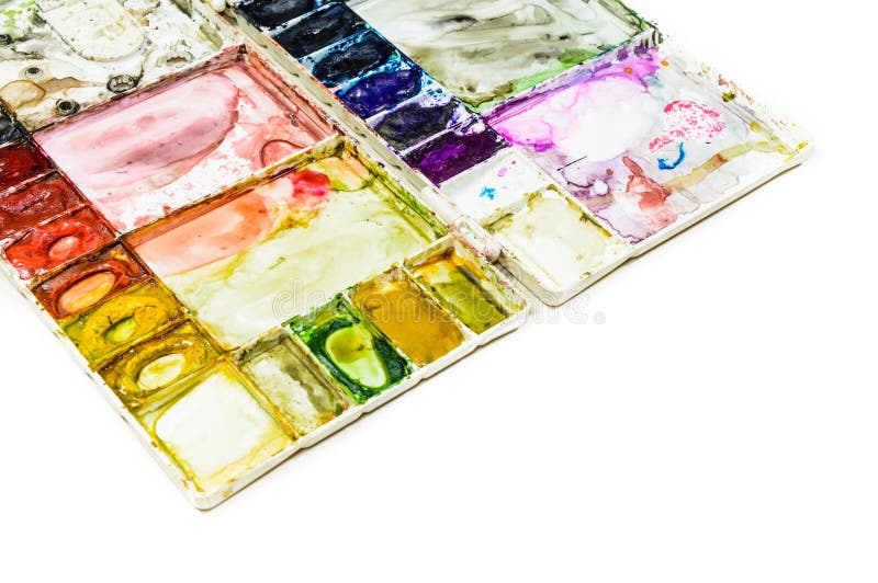 Paint tray stock image. Image of abstract, creative, isolated - 36958597