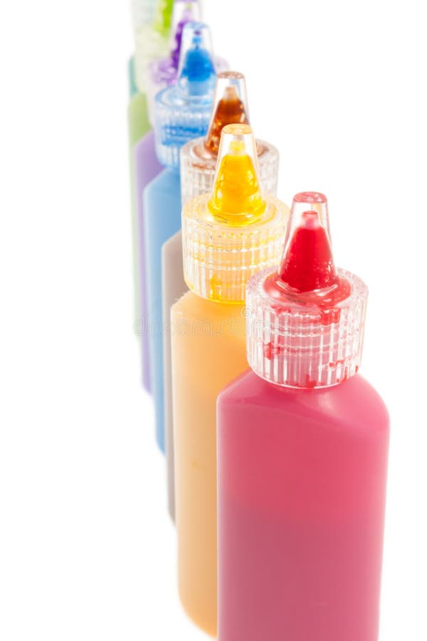 Paint tubes stock image. Image of education, colorful - 15137239