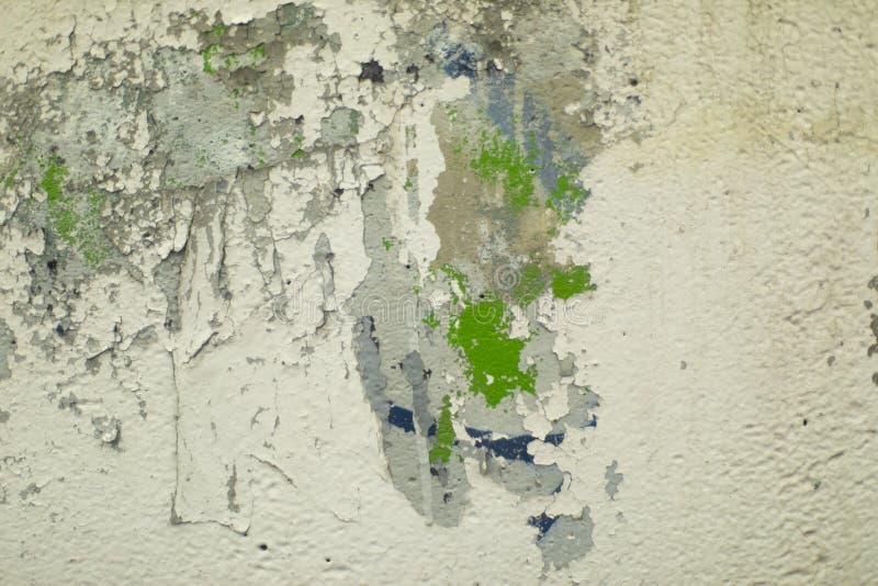 Paint on Wall. Flying Paint. Dry Surface Stock Image - Image of ...