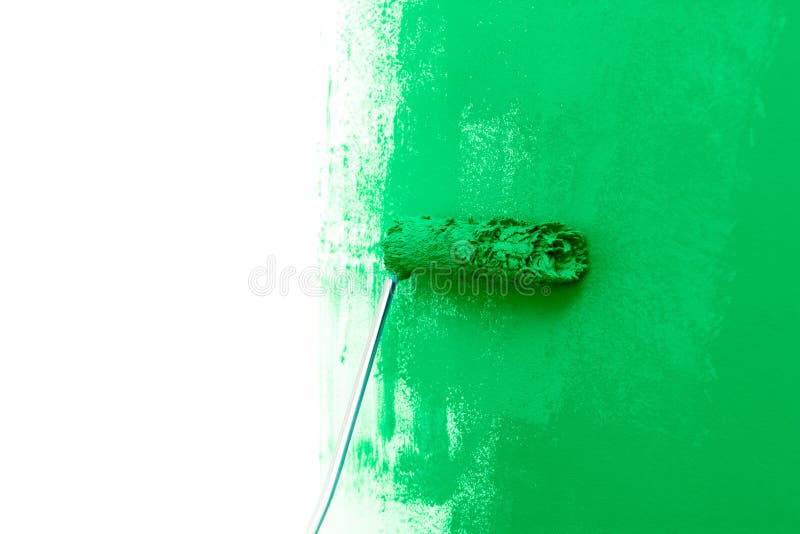 Paint a wall stock photo. Image of drawing, housework - 36118760