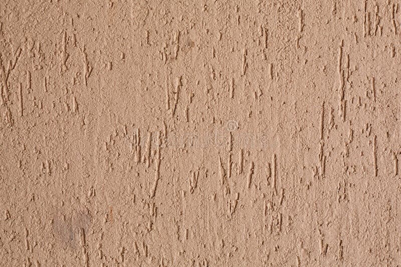 Paint Wall Texture. Light Brown Wall Background. Stock Photo - Image of ...