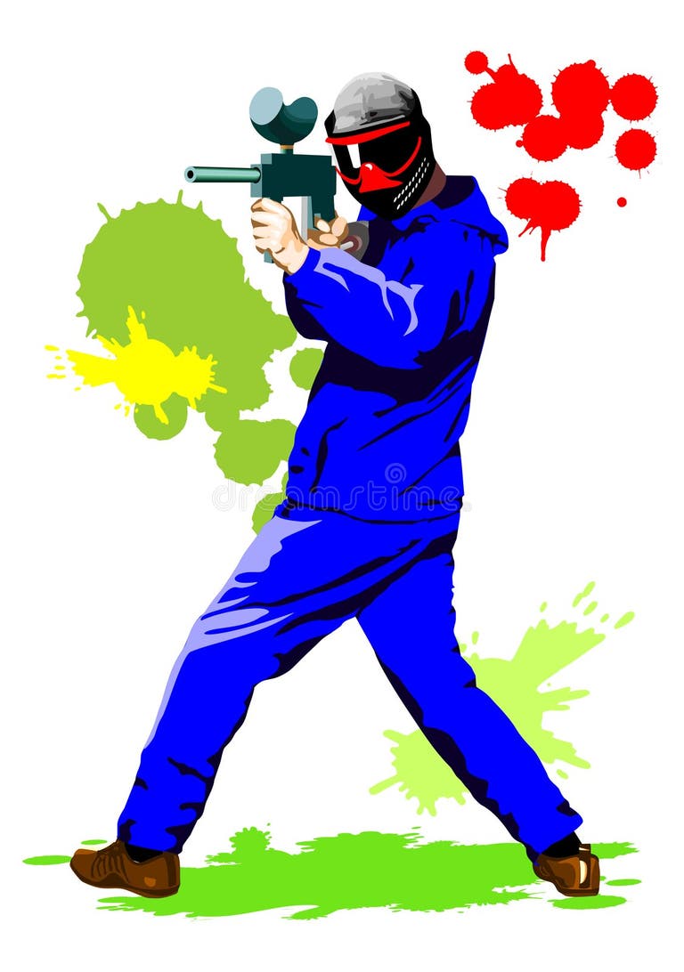 Paintballing Stock Illustrations – 584 Paintballing Stock Illustrations ...