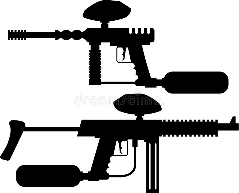 Paintball Gun Clipart