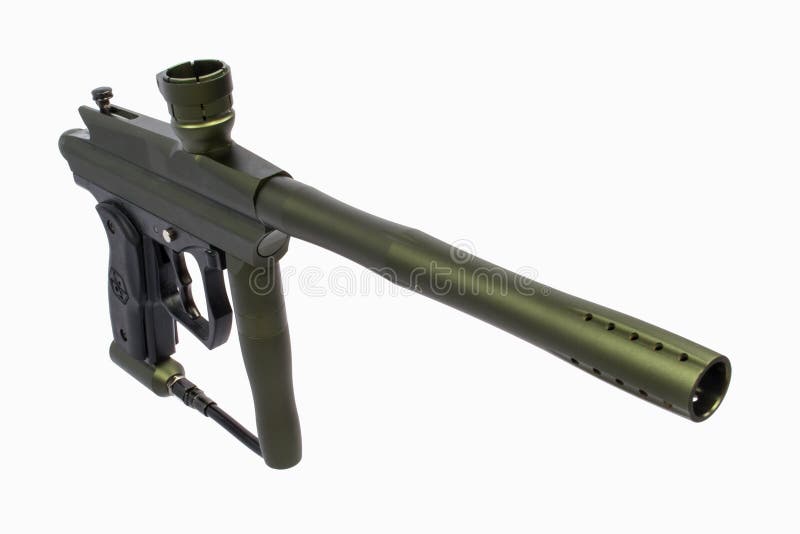 Paintball marker and girl stock image. Image of camouflage - 23035081