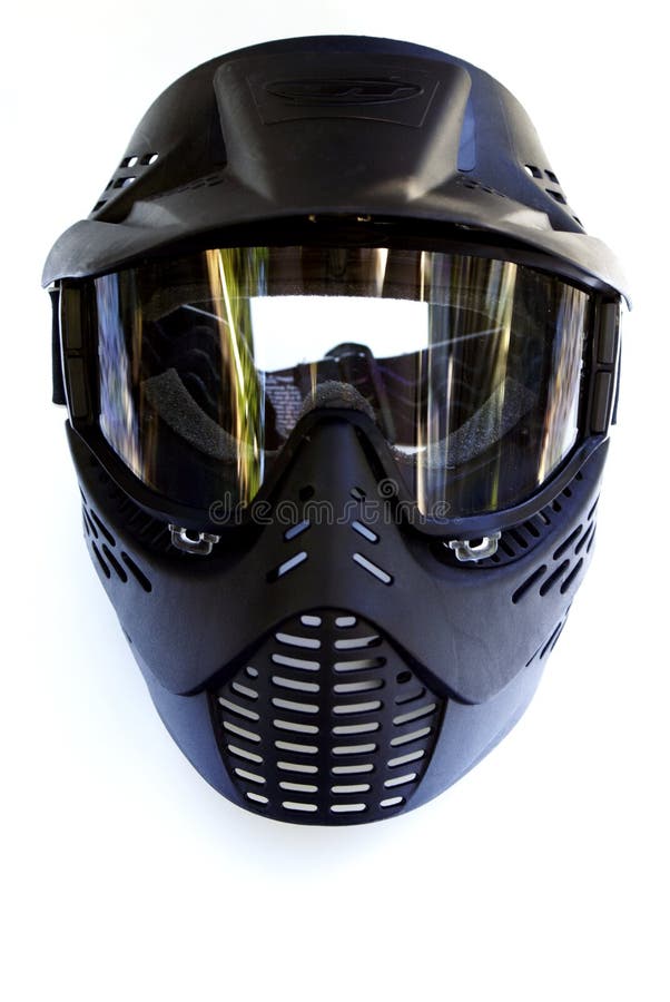 Paintball Mask stock image. Image of danger, isolated - 3853607