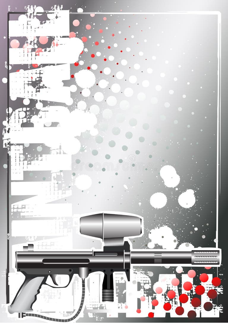 Paintball Poster Stock Illustrations – 559 Paintball Poster Stock ...