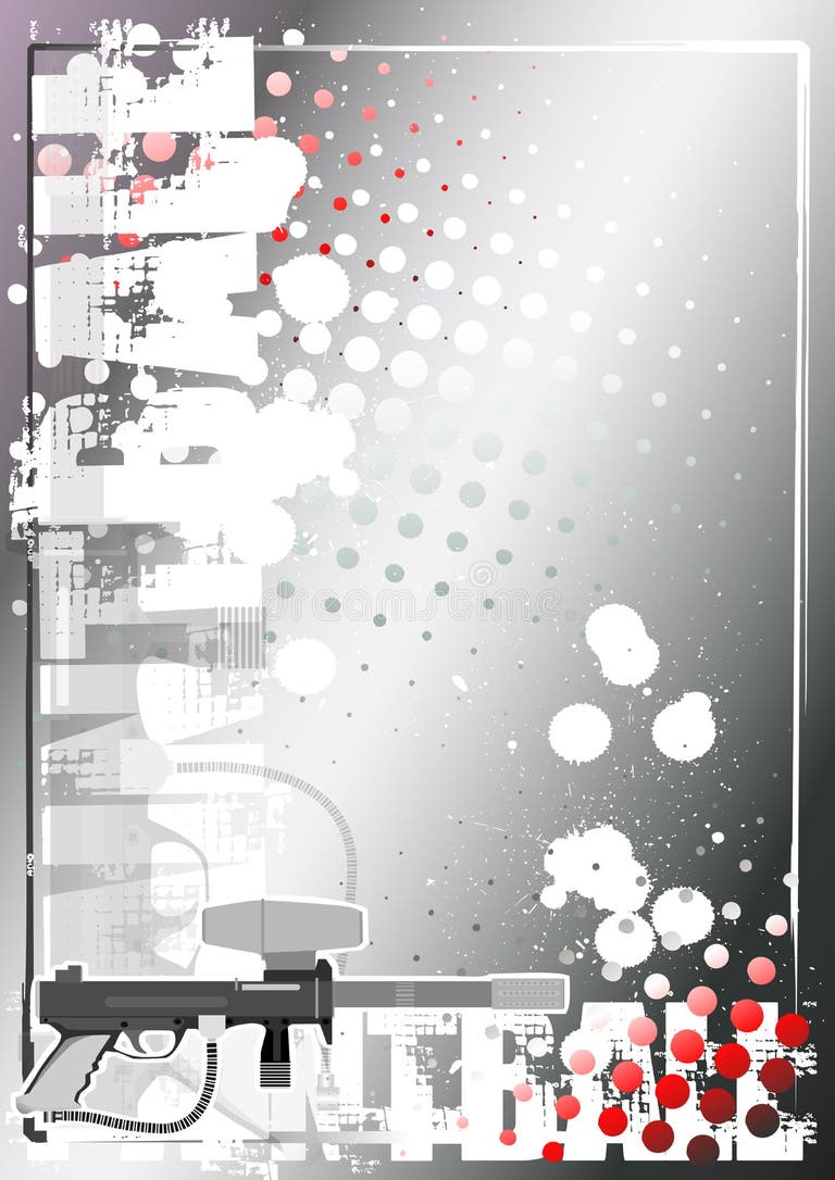 Paintball Poster Stock Illustrations – 559 Paintball Poster Stock ...