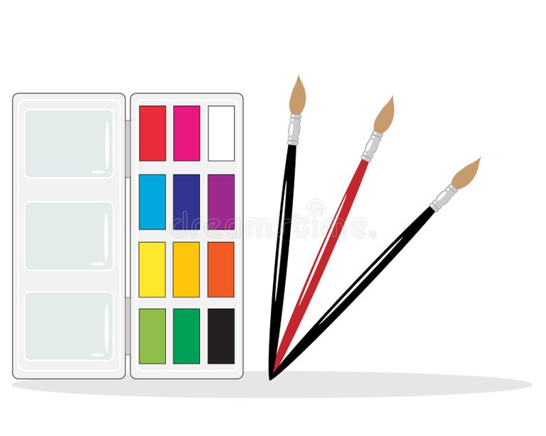 Paintbox Stock Illustrations – 563 Paintbox Stock Illustrations ...