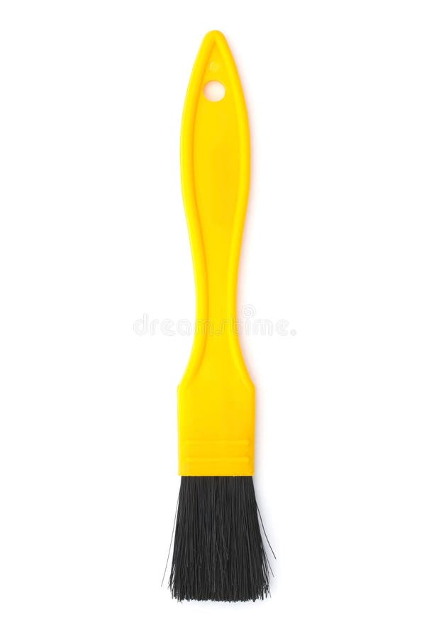 Paintbrush with Purple Paint Stock Photo - Image of photograph ...