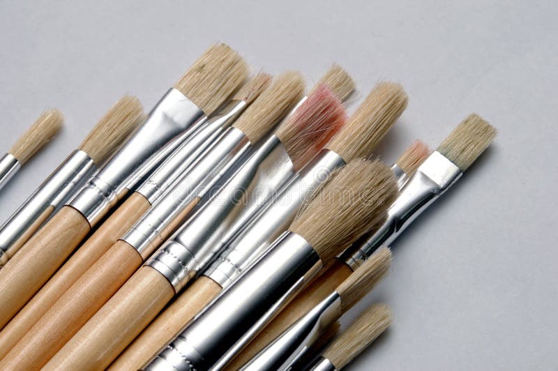 Paintbrush stock image. Image of used, stroke, work, hobby - 4321181