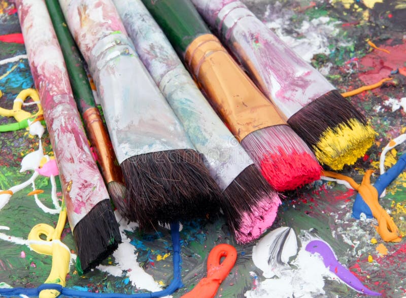Paintbrush stock photo. Image of creativity, artistic - 6414340