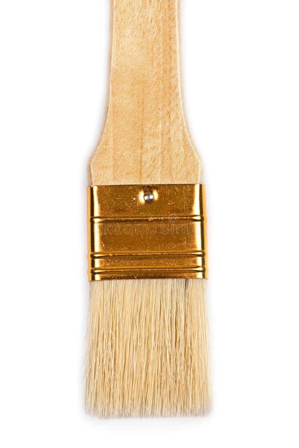 Paintbrush with Purple Paint Stock Photo - Image of photograph ...