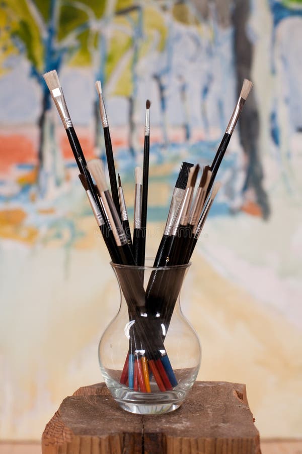 Paintbrush stock photo. Image of paint, painter, detail - 35503506