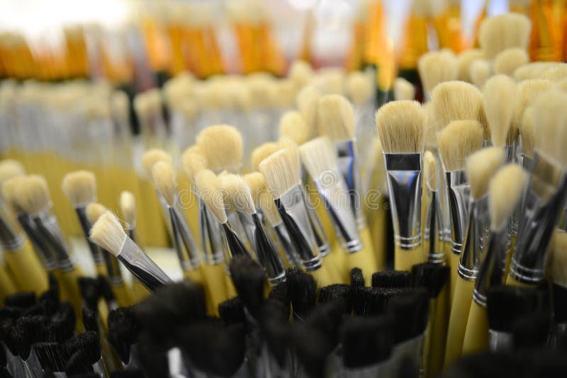 Paintbrush stock photo. Image of large, perspective, artist - 41272802