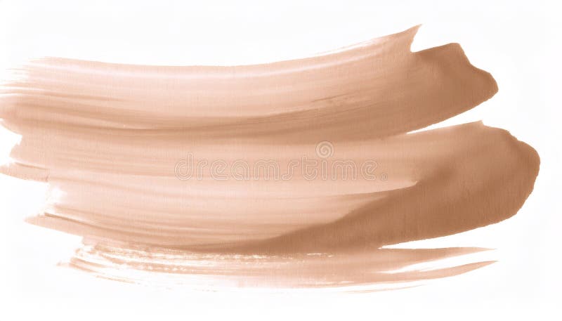 Brush Strokes Creating a Textured Background with Light Brown Paint ...
