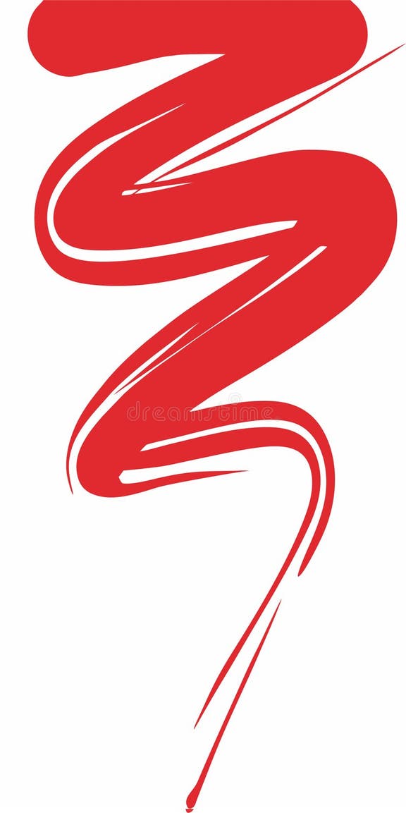 Paintbrush swirl stock vector. Illustration of paintbrush - 19564290