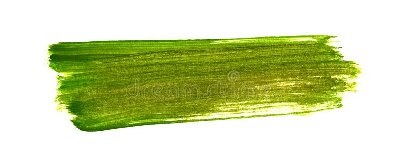 Paintbrush Texture Green - Dirty Banner Stock Illustration ...