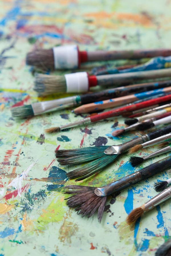 Paintbrush stock photo. Image of tool, colorful, paintbrush - 53169682