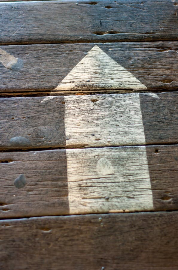Painted arrow stock photo. Image of street, signs, floor - 44664956