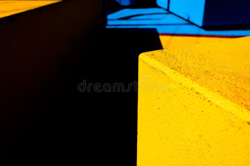 Painted Asphalt of Bright Colors As Artistic Background Stock Photo ...