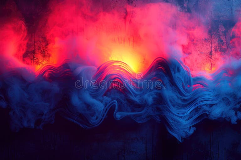 The Painted Background Follows the Cluttercore Trend Using Rich Colors ...