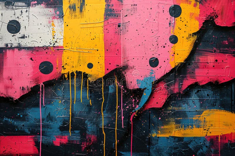 The Painted Background is on Trend with Cluttercore, Using Rich Colors ...