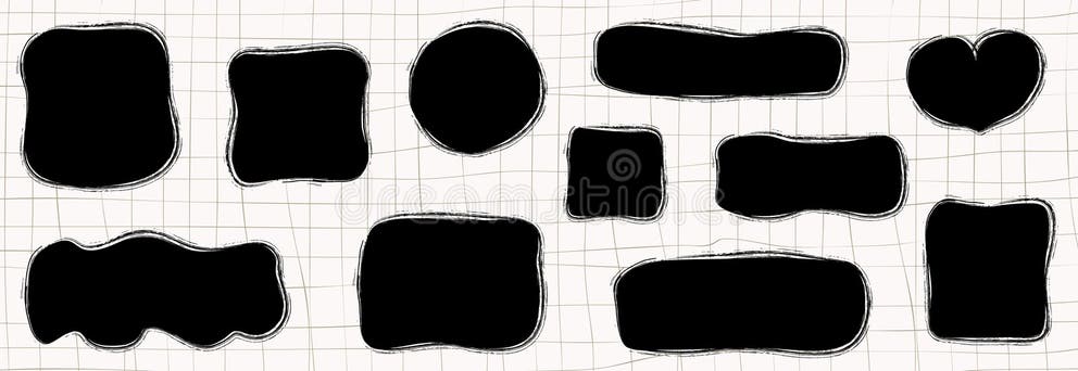 Paint Blob Vector Text Box Stock Illustrations – 375 Paint Blob Vector ...