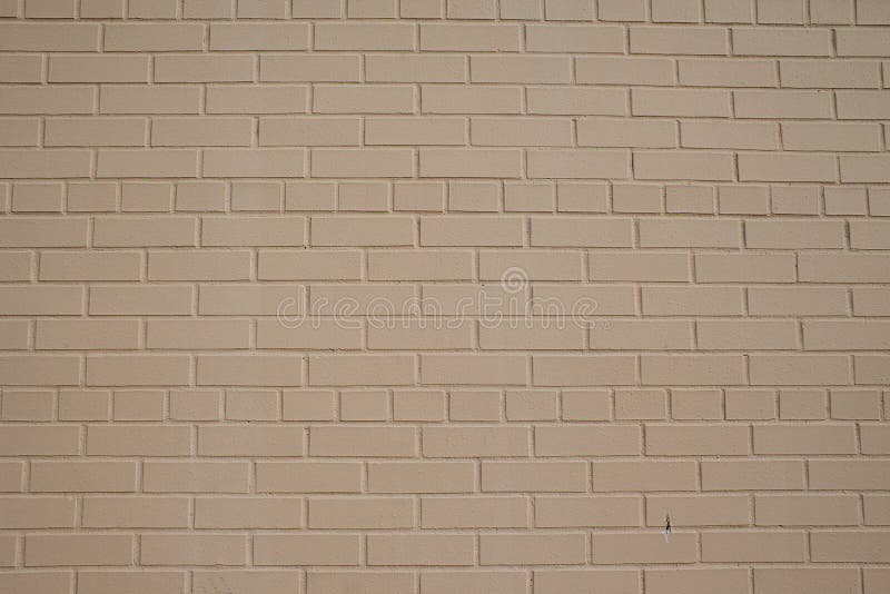 Painted Brick Wall Texture 1 Stock Image - Image of architecture, beige ...