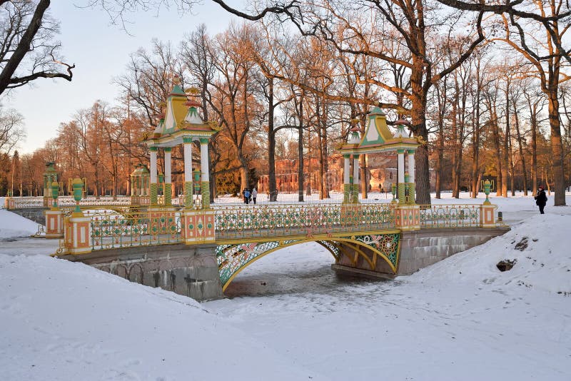 Painted the Bridge with Turrets through the Bypass Channel in Th ...