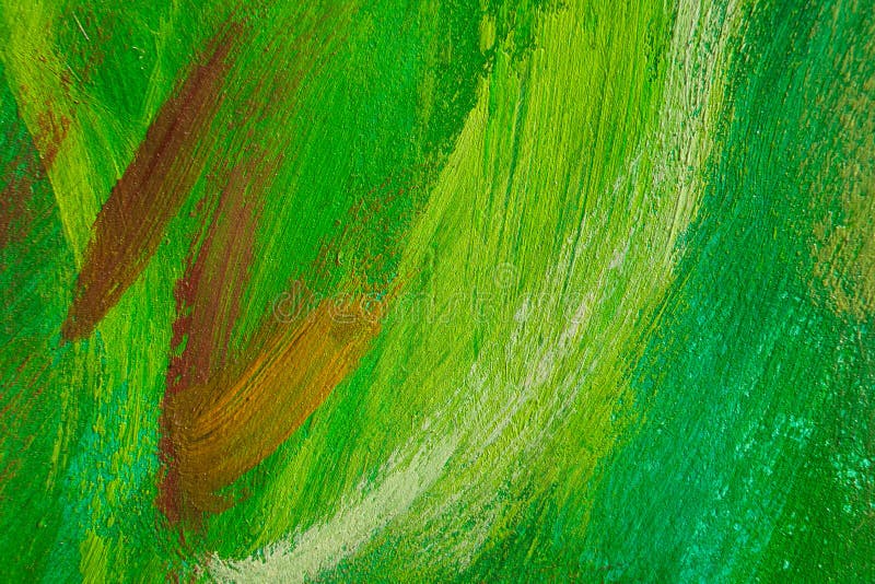 Painted Color Background, Abstract Green Paint Texture Stock Photo ...