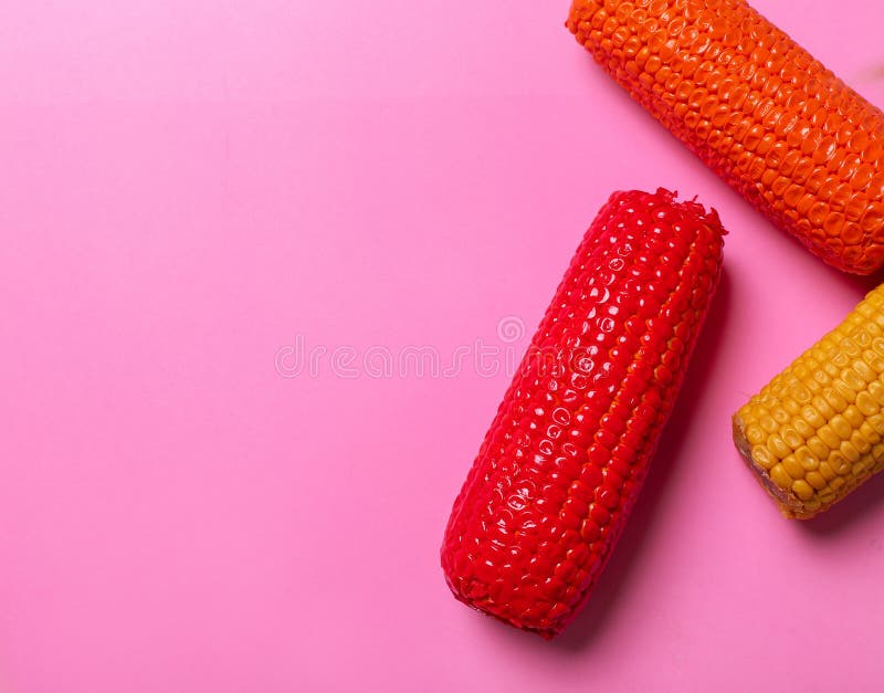 Painted corn stock image. Image of funky, freaky, grain - 61076853