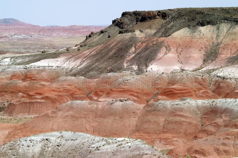 Painted Desert Panorama stock image. Image of southwest - 19589989