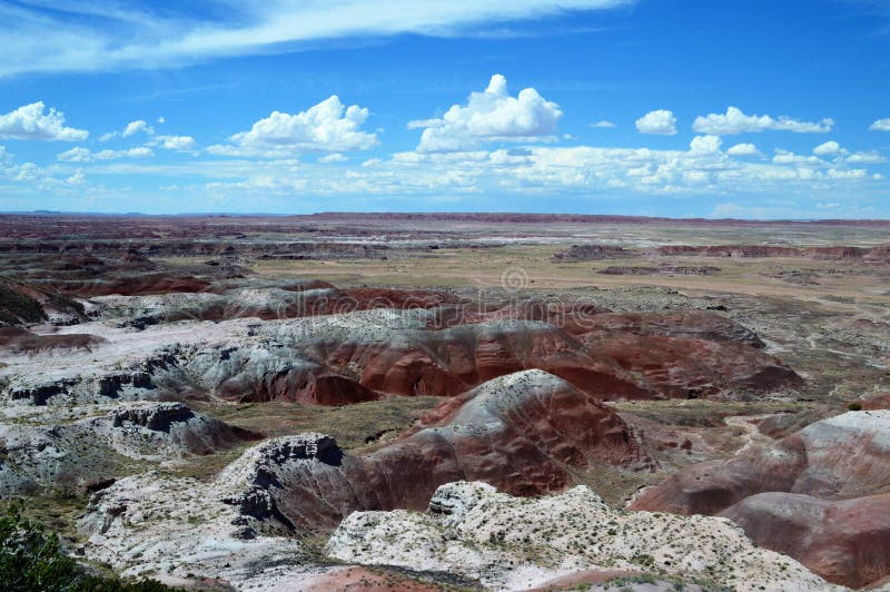 Painted Desert stock photo. Image of travel, landscape - 254861432