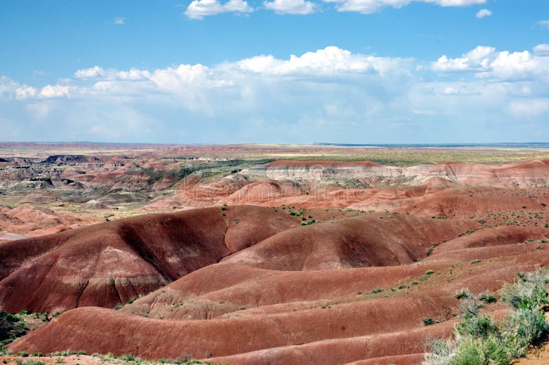Painted Desert stock photo. Image of america, dirt, plant - 3810460