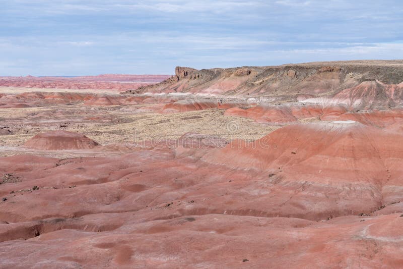 Painted Desert - Petrified Forest National Park Arizona Stock Image ...